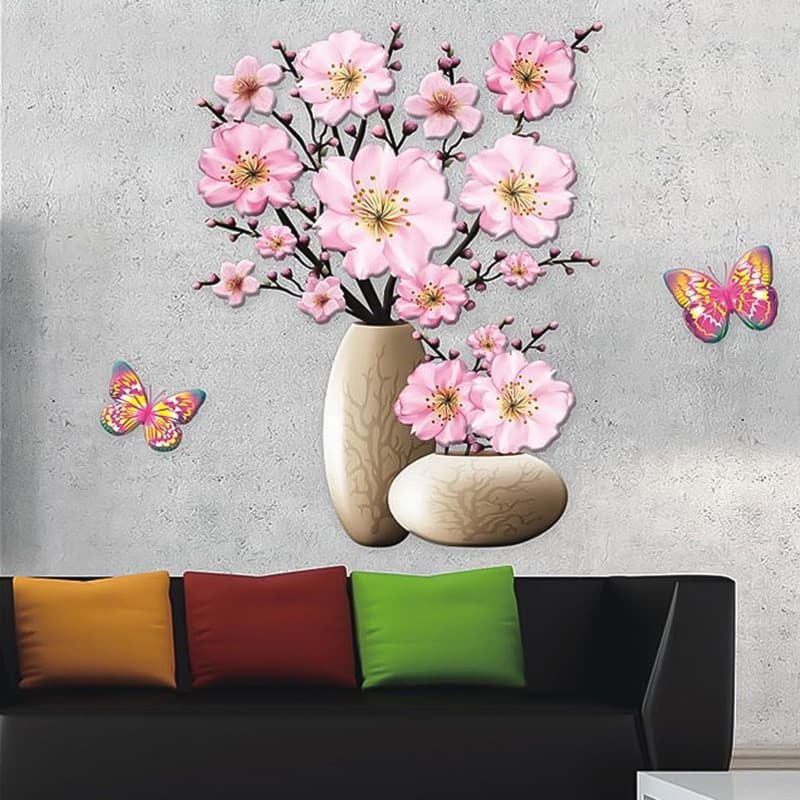 3D Rose Wall Decor | Artsare.com