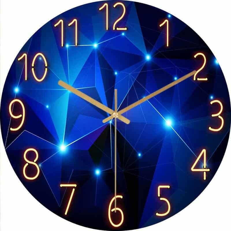 Geometric Clock | Artsare.com
