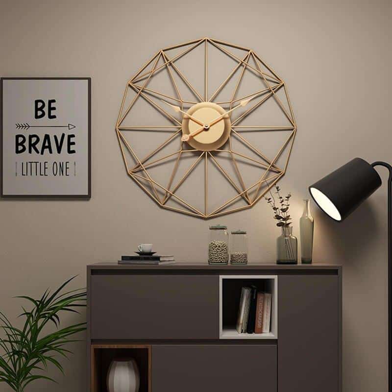 Geometric Wall Clock | Artsare.com