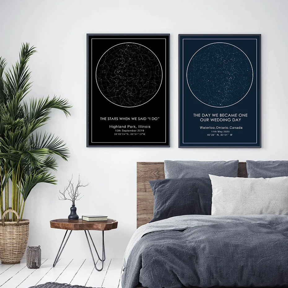 Custom Star Map | Artsare.com